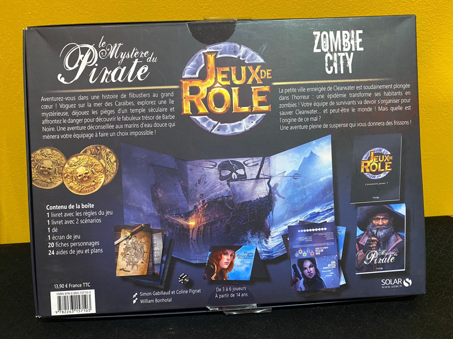 Le Mystère du Pirate & Zombie City: Jeu de rôle : Jeux de société d ...